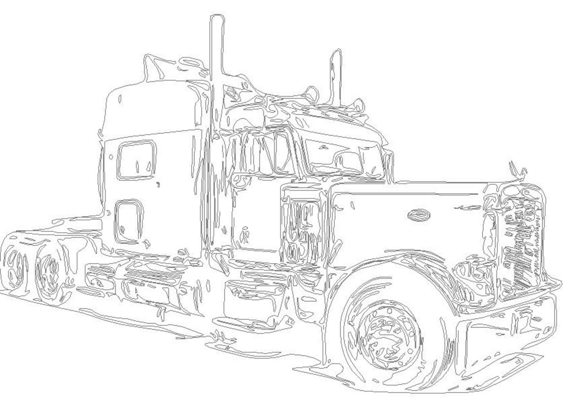 Peterbilt Logo Coloring Pages | My XXX Hot Girl