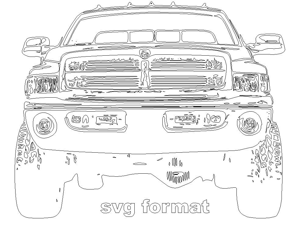 Cummins Clipartmag Sketch Coloring Page