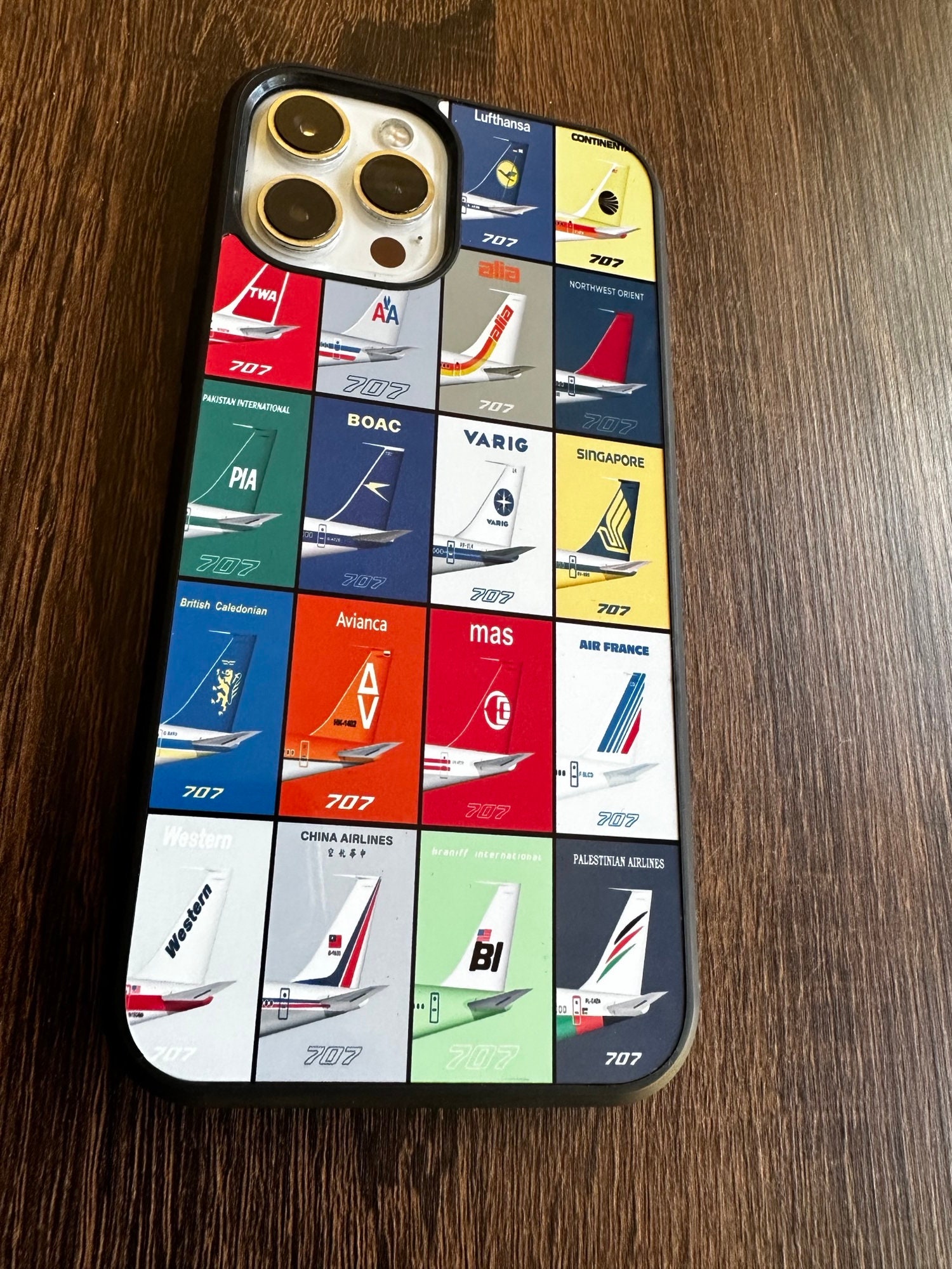 BOEING 707 Aircraft Tails Apple iPhone 13, 13 Pro, 13 Pro Max & iPhone ...