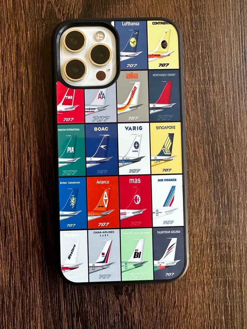 BOEING 707 Aircraft Tails Apple iPhone 13, 13 Pro, 13 Pro Max & iPhone ...
