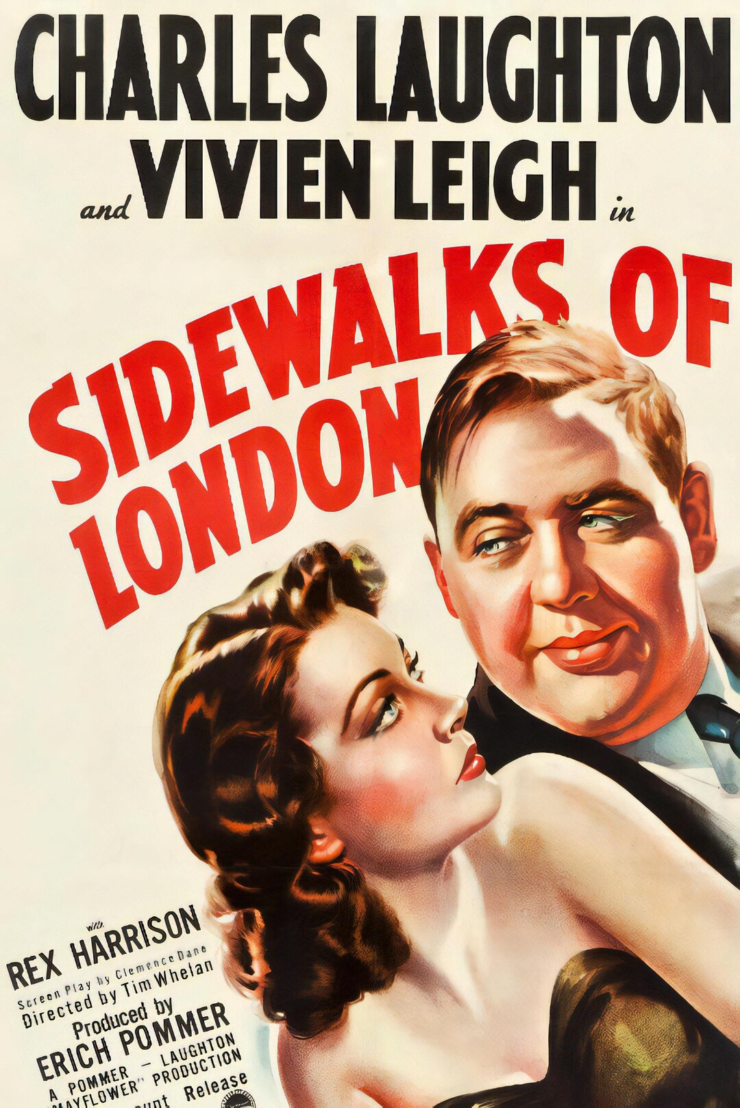 St. Martin's Lane / Sidewalks of London 1938 DVD Film Comedy Charles ...