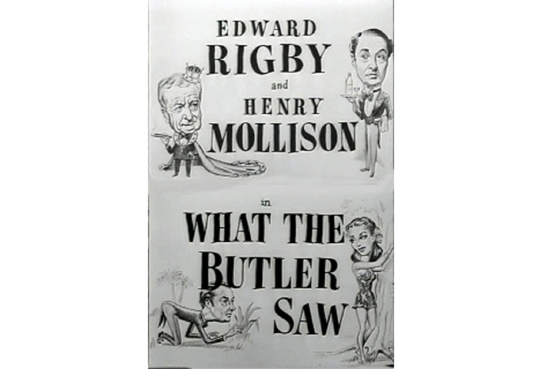 What the Butler Saw 1950 DVD Film Comedy Godfrey Grayson Edward Rigby ...