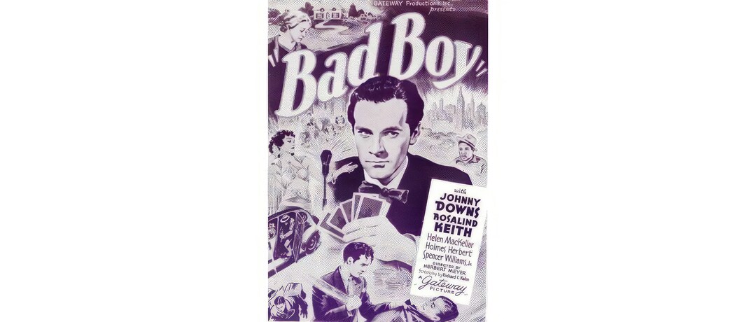 Bad Boy 1939 DVD Film Drama Johnny Downs Rosalind Keith Helen Mackellar ...