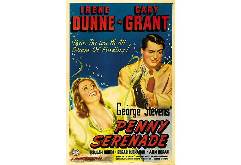 Penny Serenade 1941 DVD Movie Love Story Irene Dunne Cary Grant Beulah ...