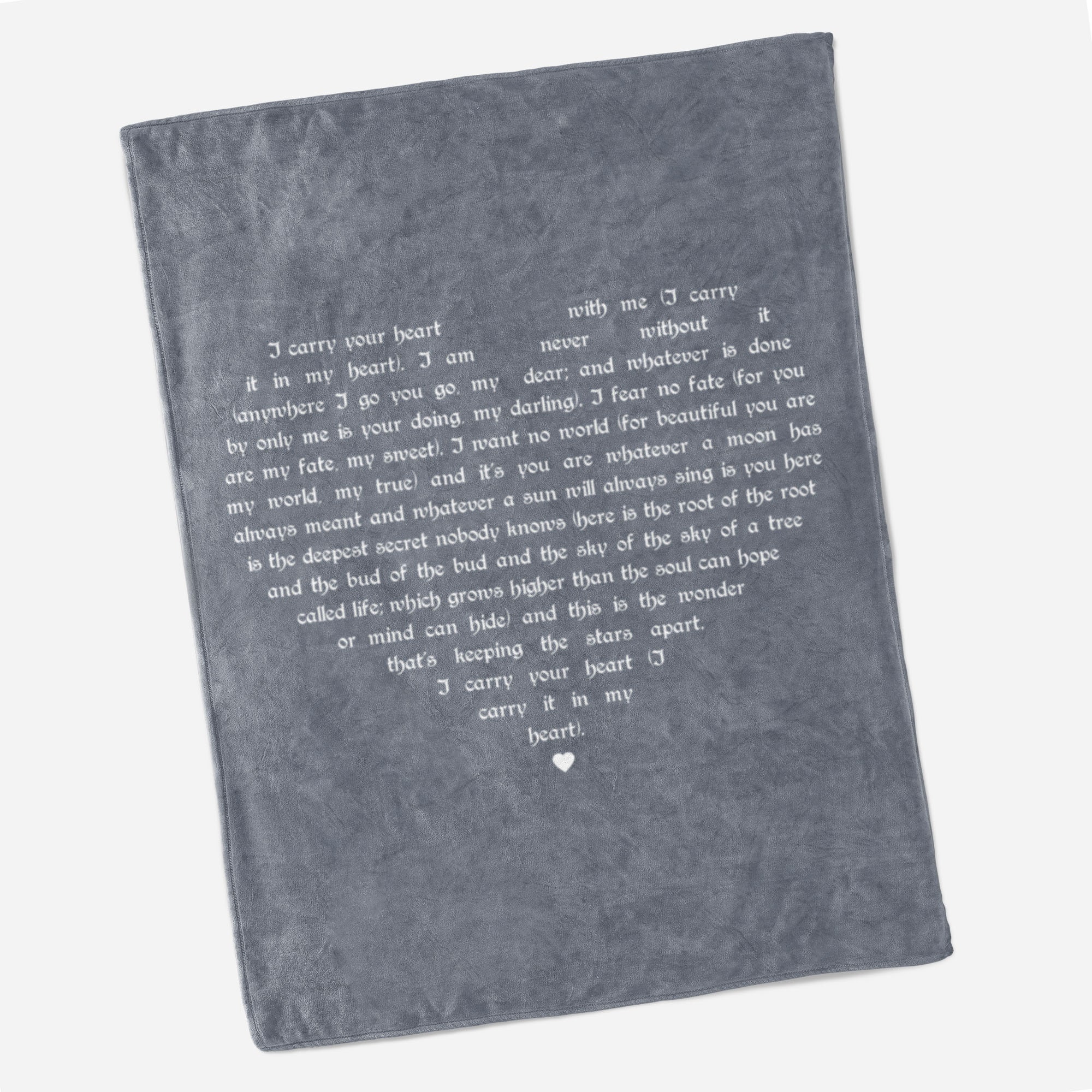 Custom Love Letter Blanket Romantic Valentines Day Gift For | Etsy