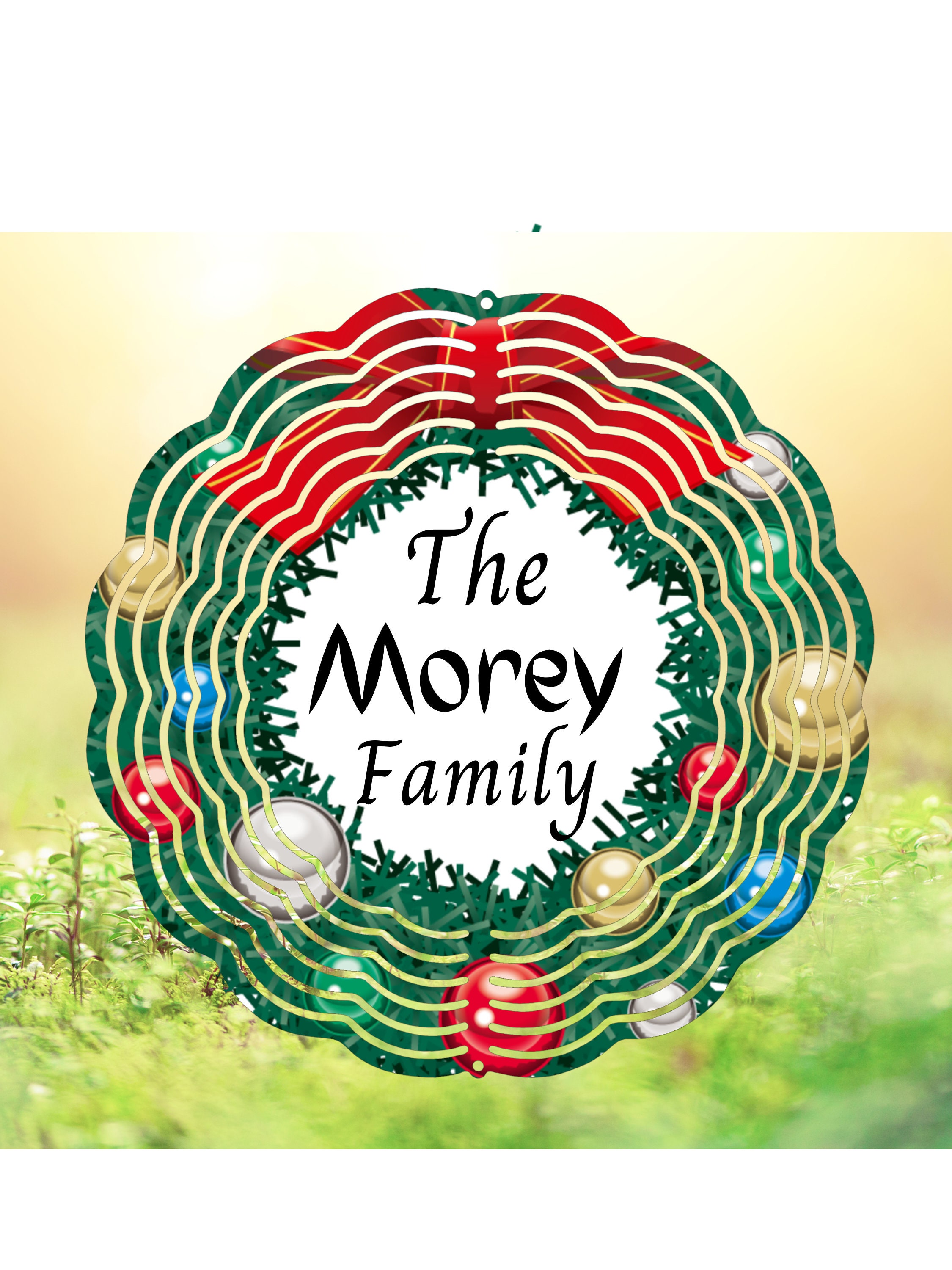 Personalized Wind Spinner, Customized Gift, Sympathy Gift, Graduation ...