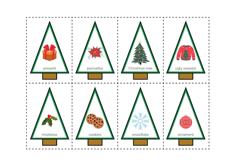 Matching & Puzzels for the Holiday - Etsy