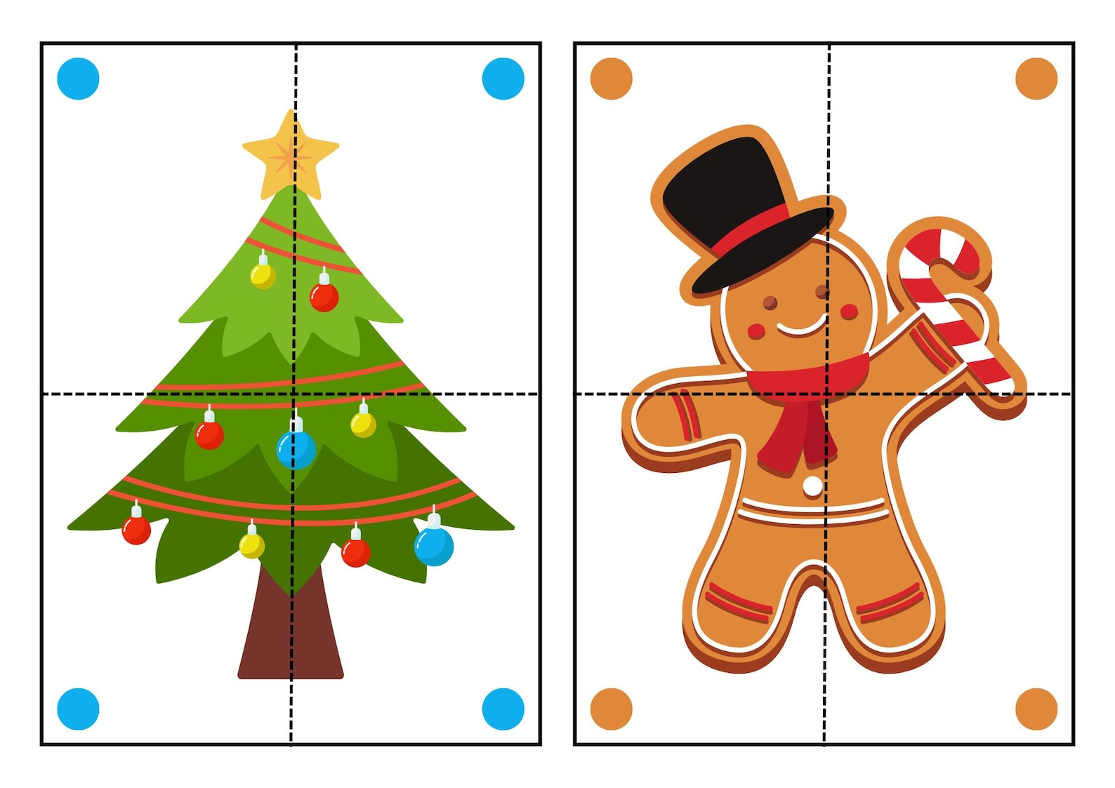 Matching & Puzzels for the Holiday - Etsy