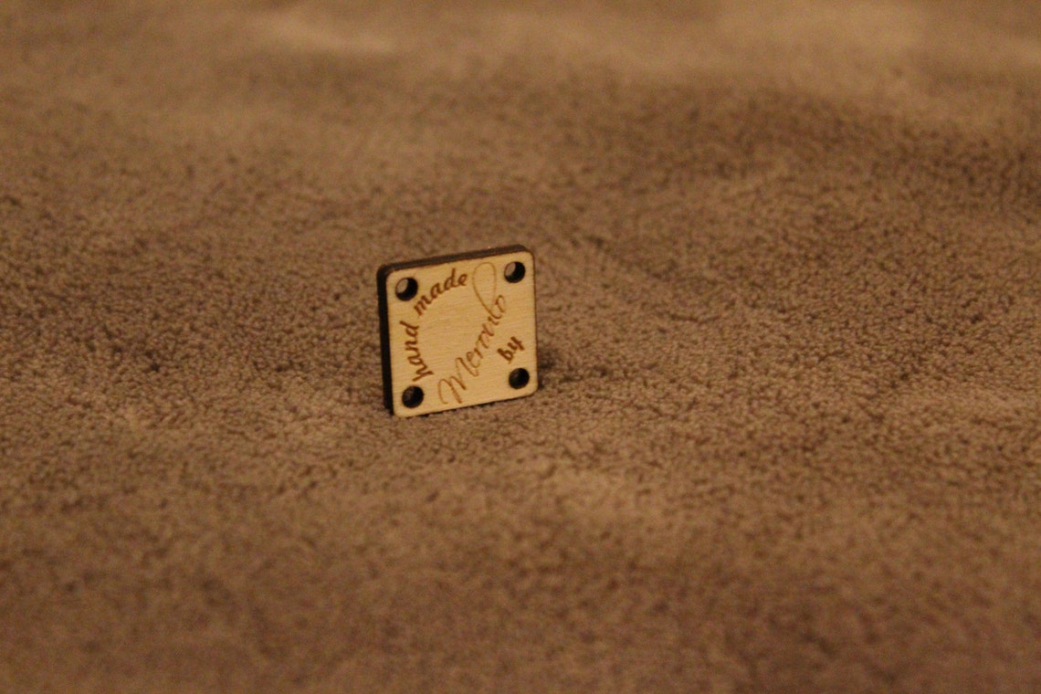 Custom Wooden labels Custom Name Tagslabels for handmade | Etsy