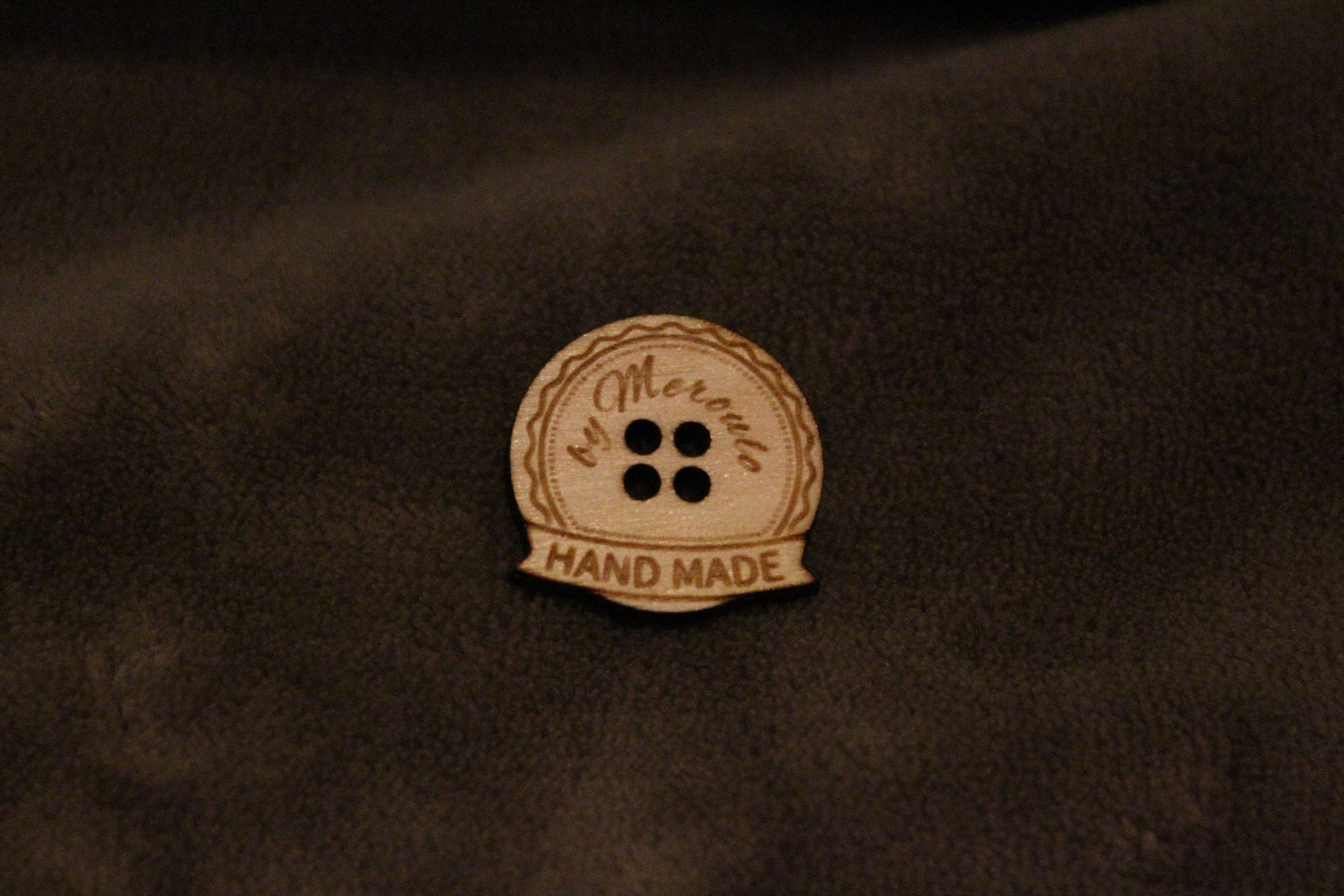 Product Tags,personalized Wooden Buttons for Knitted and Crocheted ...