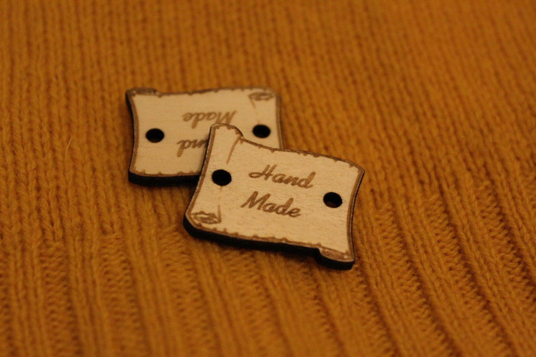 Custom Wooden Labels - Custom Name Tags,labels for Handmade Products ...