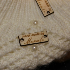 Custom Wooden Labels,custom Name Tags,labels for Handmade Products ...