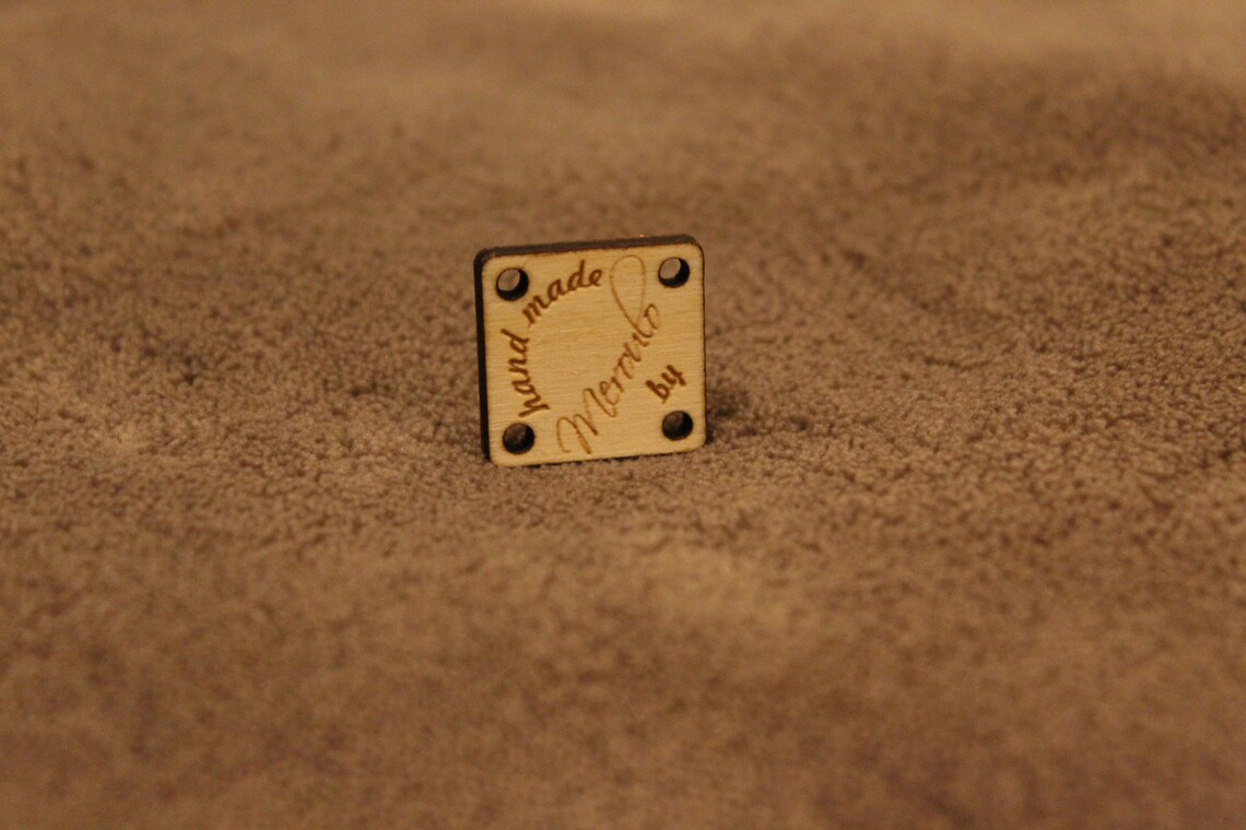 Custom Wooden labels Custom Name Tagslabels for handmade | Etsy