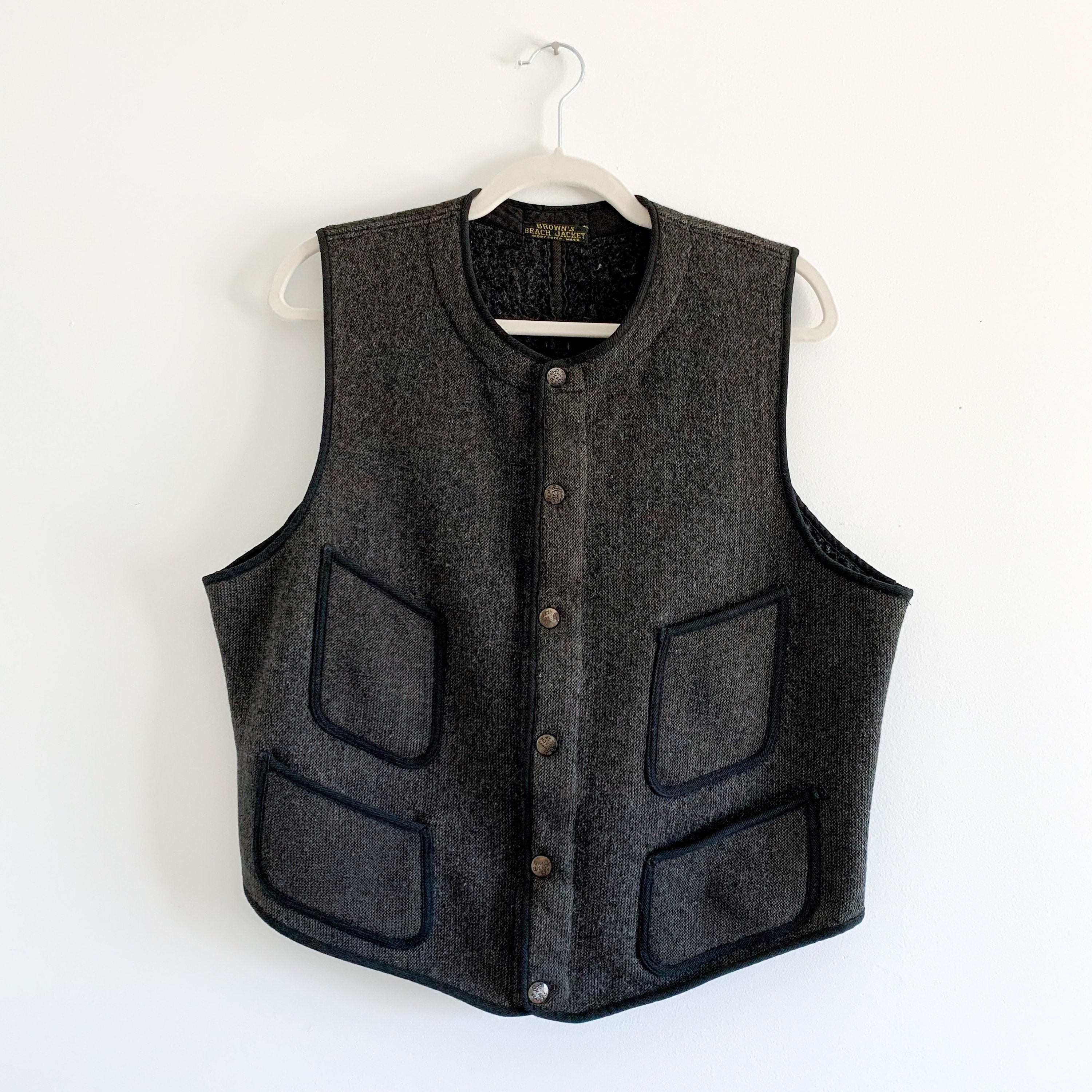 1940's Brown's Beach Vest 1940's Brown's Beach Vest