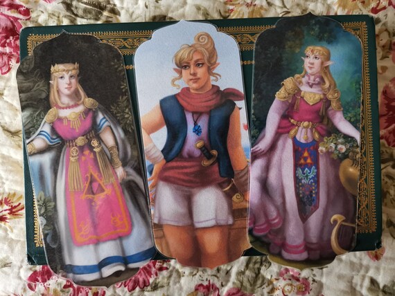 Bookmarks Rococo Princess Zelda zelda Master Study Series | Etsy