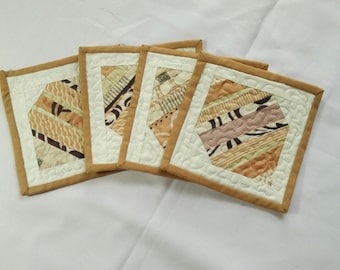 Quilted coaster | Etsy