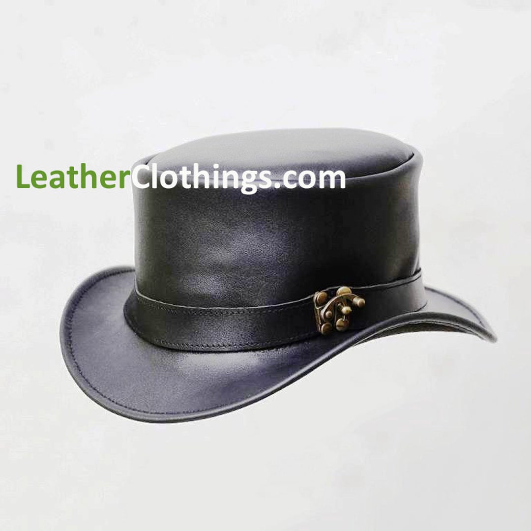 Steampunk Hat El Dorado Top Hat Lock Band El Dorado Top Hat - Etsy
