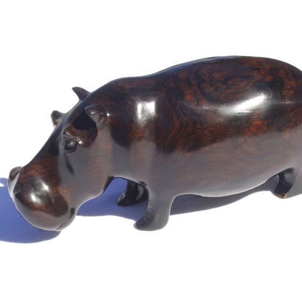 Ebony Wood Animal Carving - Etsy