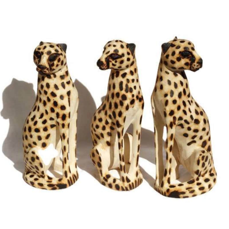 Cheetah Figurines - Etsy