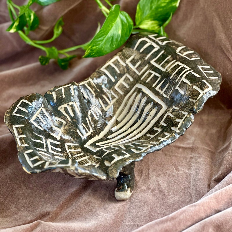 Ceramic Slab Bowl - Etsy