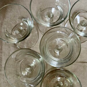 Set of 6 Libbey Glass knob Hill Ball Wine/port/cocktail Glasses ...