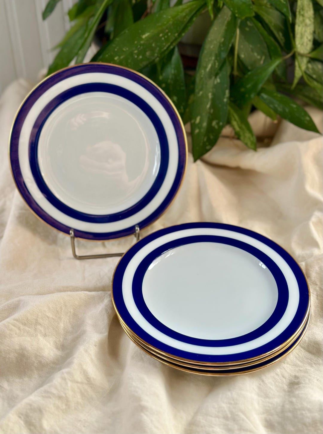 Set of Four Ralph Lauren Spectator Cadet China Bread & Butter Plates - Etsy