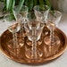 Set of 6 Libbey Glass knob Hill Ball Wine/port/cocktail Glasses ...