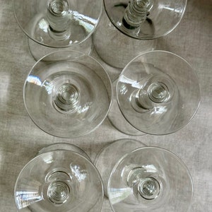 Set of 6 Libbey Glass knob Hill Ball Wine/port/cocktail Glasses ...