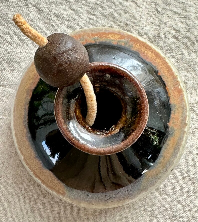 Vintage Red Duck Studio Pottery Oil Lamp Sedona Arizona - Etsy