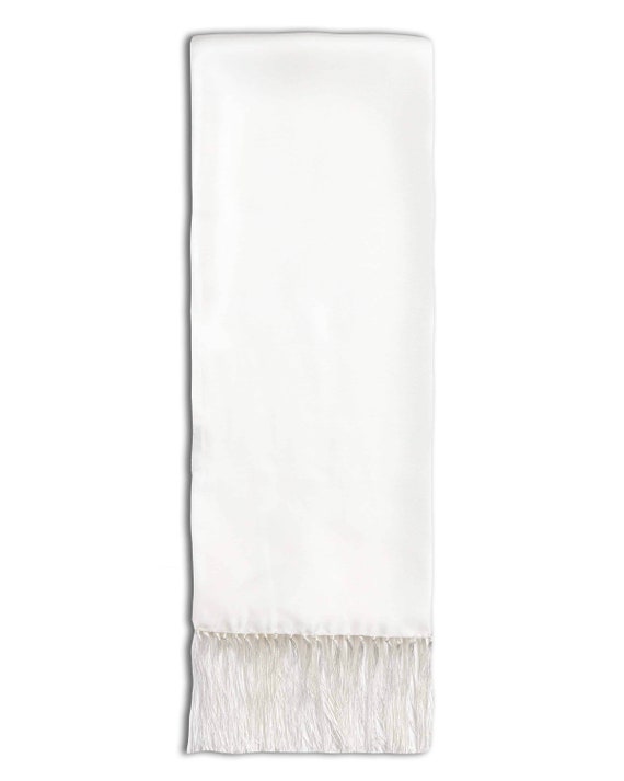 White Silk Flying Scarf