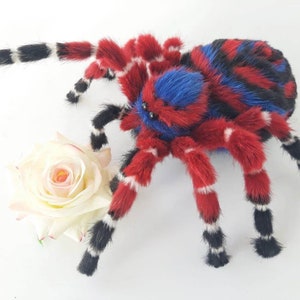 Madam Octa Spider Plush- Art Doll Creature- Poseable Art Ooak- "cirque ...