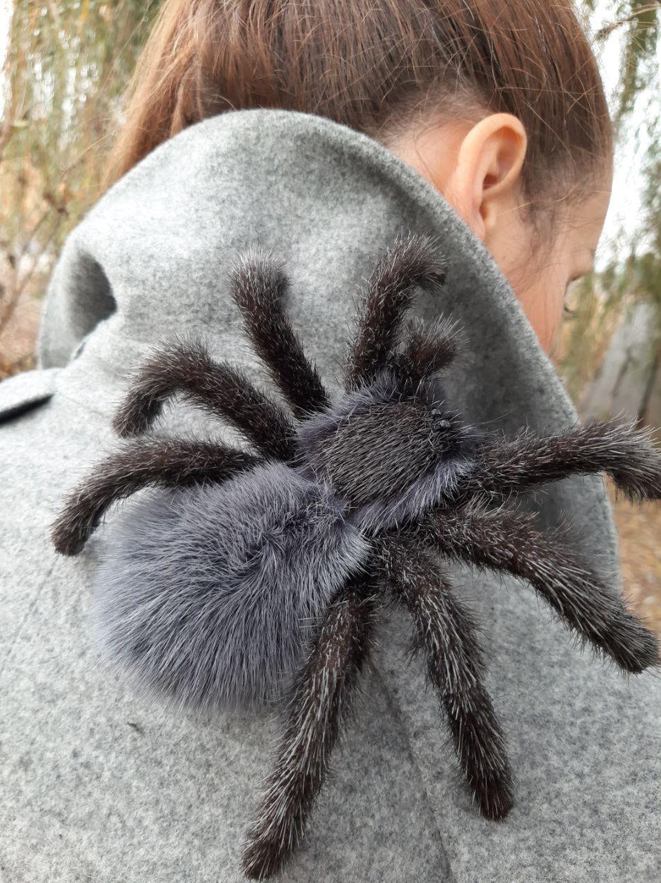 Spider Brooch Gothic Broach Insect Brooch Cosplay Costume - Etsy