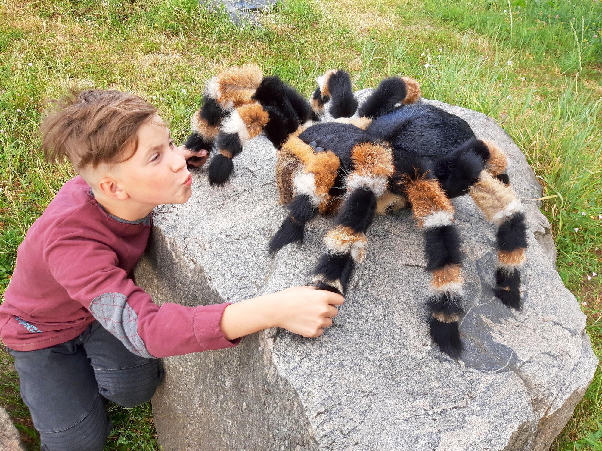 Giant Halloween Spider Photo Props Tarantula Lifesize Monster - Etsy