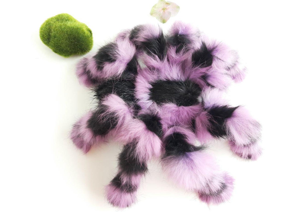 Spider Plush Fluffy Tarantula Poseable Art Doll Stuffed - Etsy New Zealand
