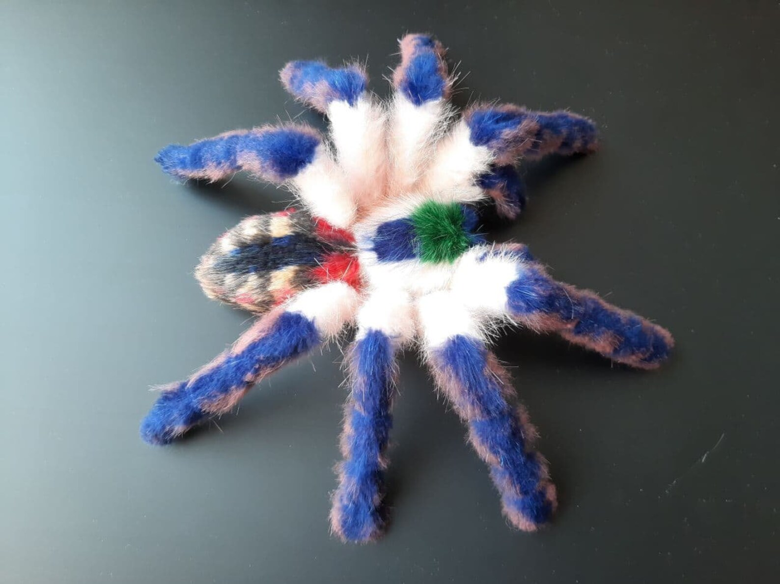 Tarantula Spider Art Doll - Shelf Decor - Jungle Wall Decoration ...