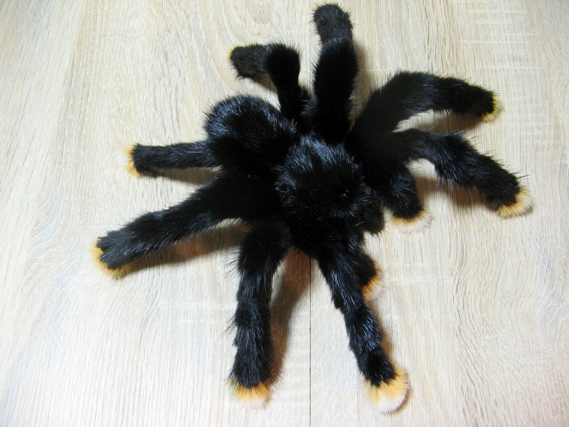 Pink-toed Tarantula Pinktoe Pink Toe Realistic Fake Spider Toy | Etsy