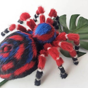 Madam Octa Spider Plush- Art Doll Creature- Poseable Art Ooak- "cirque ...