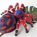 Madam Octa Spider Plush- Art Doll Creature- Poseable Art Ooak- "cirque ...