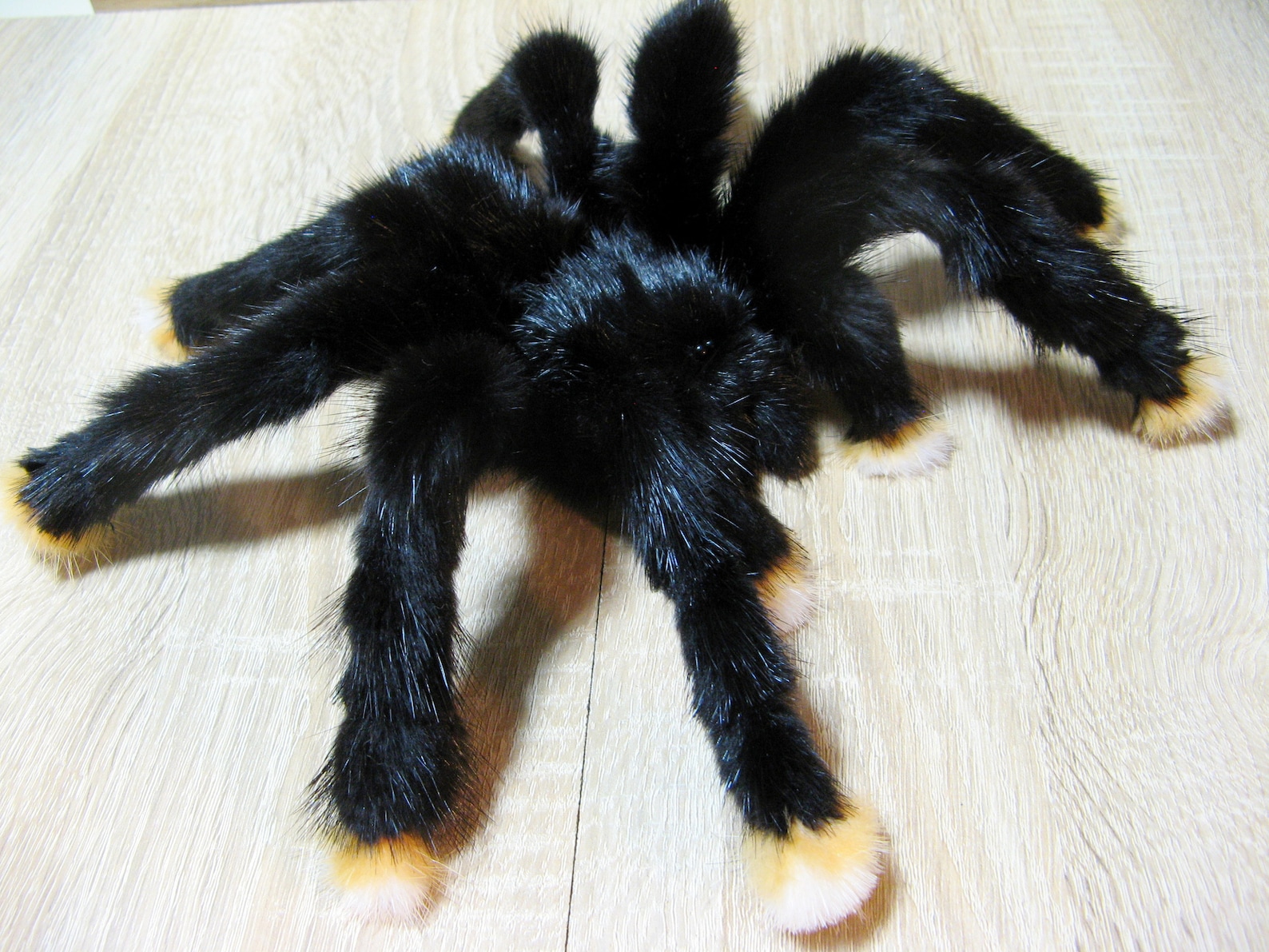 Pink-toed Tarantula Pinktoe Pink Toe Realistic Fake Spider Stuffed ...