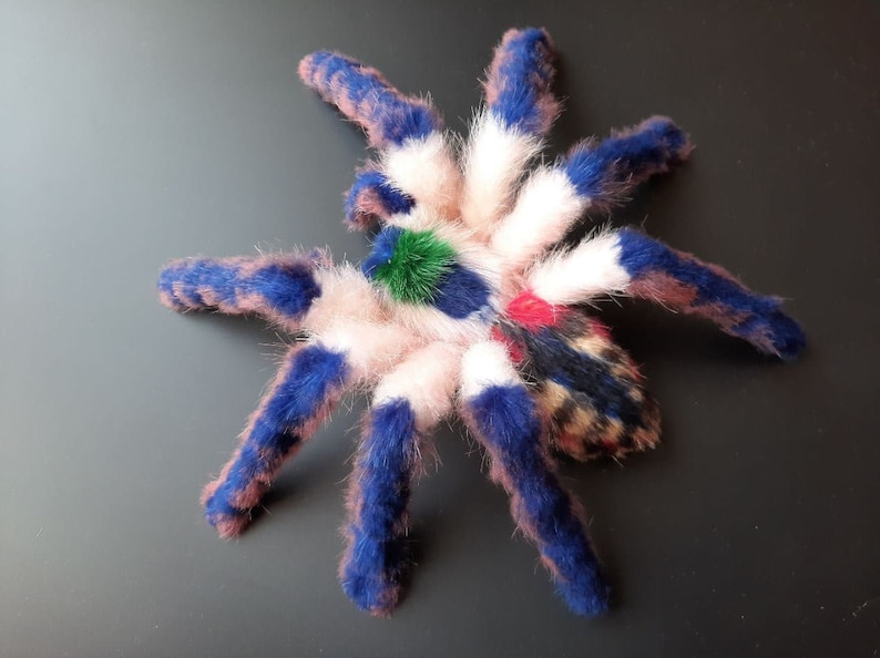Tarantula Spider Art Doll - Shelf Decor - Jungle Wall Decoration ...