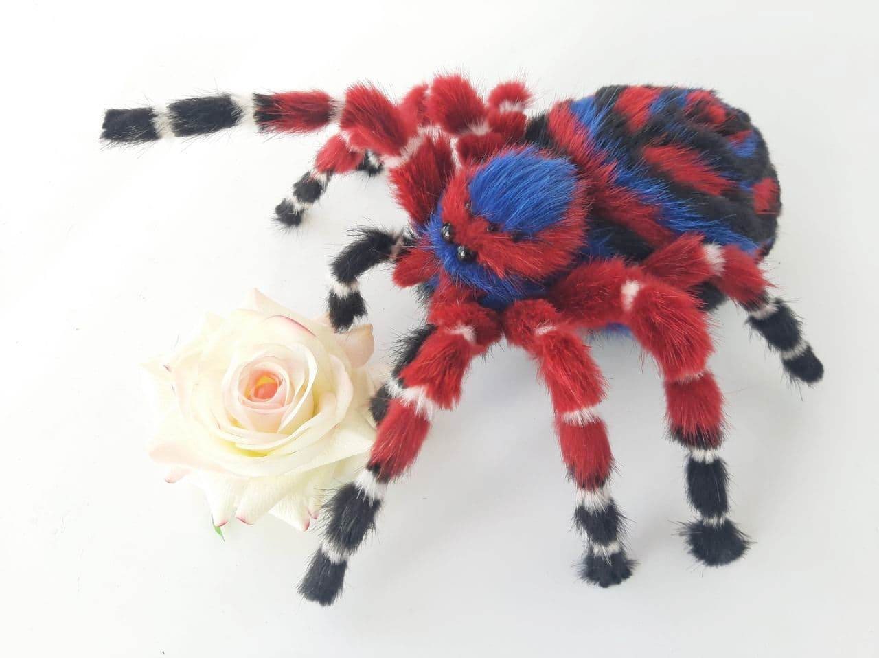 Madam Octa Spider Plush- Art Doll Creature- Poseable Art Ooak- "cirque ...