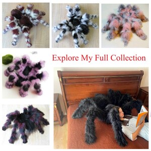 Madam Octa Spider Plush- Art Doll Creature- Poseable Art Ooak- "cirque ...