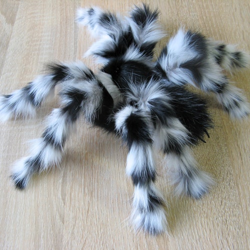 Striped Tarantula Art Doll Realistic Fake Tarantula Stuffed - Etsy