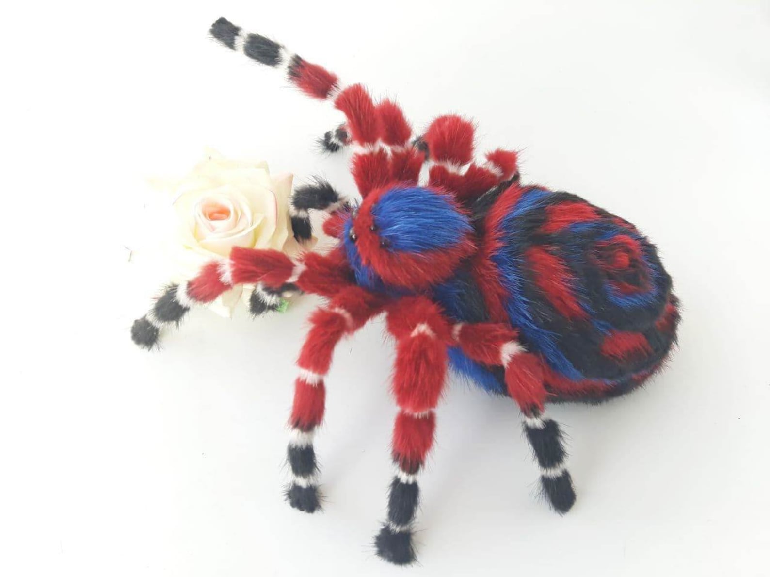 Madam Octa Spider Plush- Art Doll Creature- Poseable Art Ooak- "cirque ...