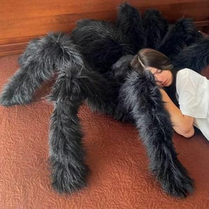 Giant Spider Sleeping Plush for Adults, Weighted Plushie, Cute Monster ...