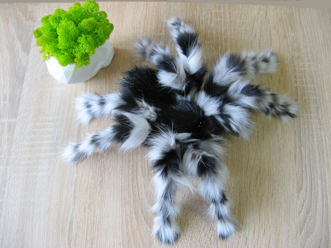 Fake Arctic Spider Plush Tarantula Stuffed Insect Monster - Etsy