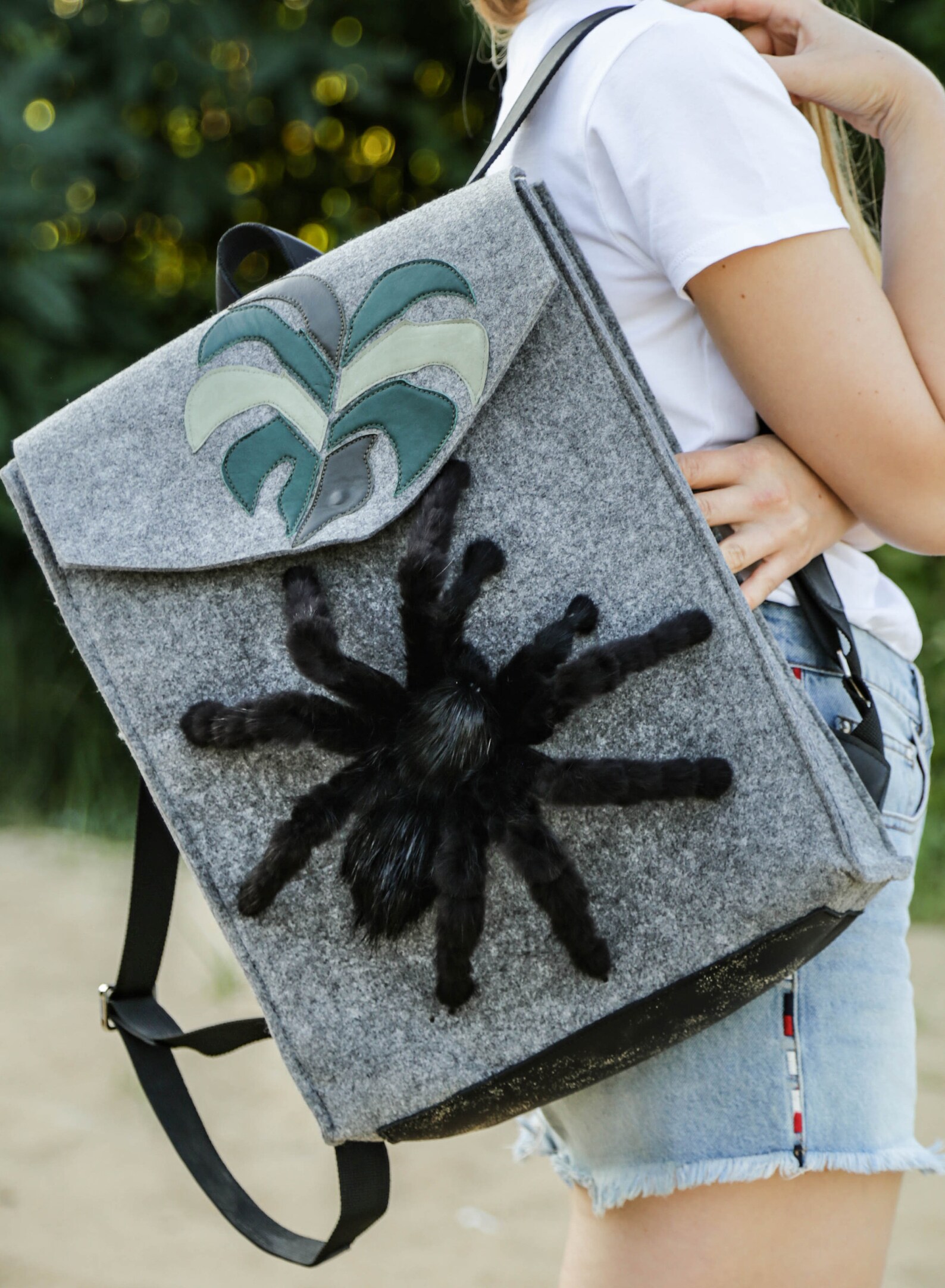 Spider Decor for Monster Backpack Tarantula Decor for Women - Etsy
