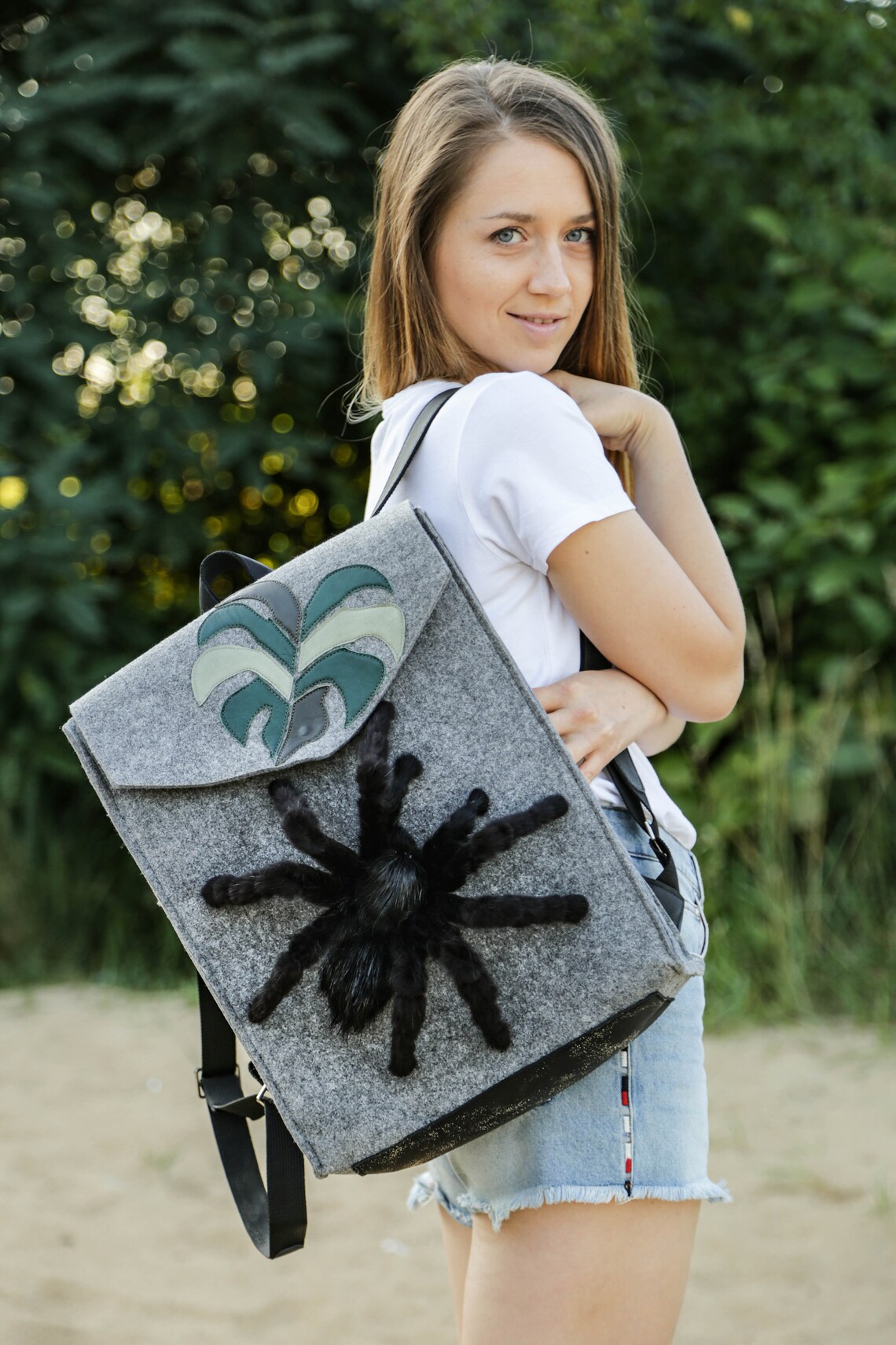 Spider Decor for Monster Backpack Tarantula Decor for Women - Etsy