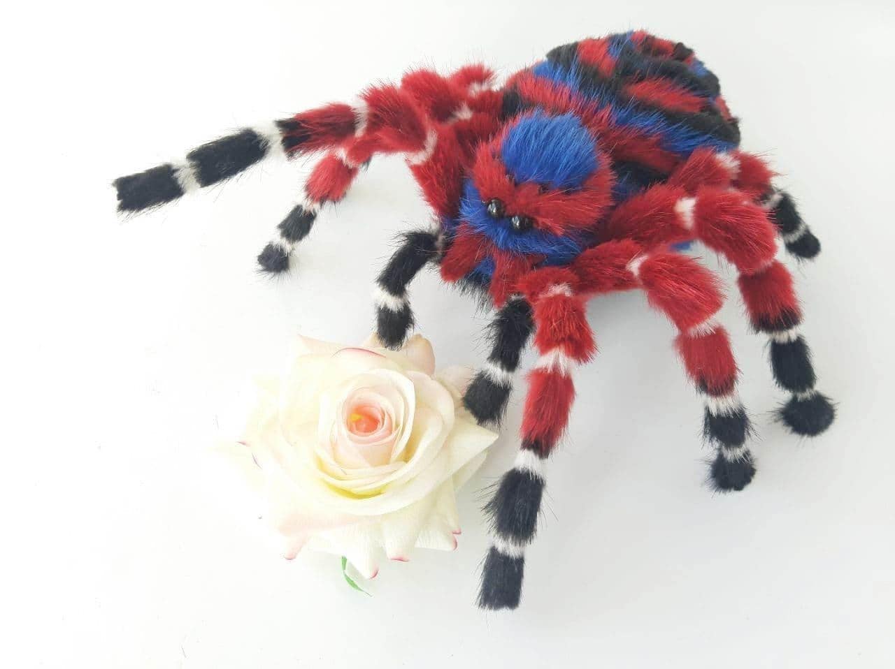Madam Octa Spider Plush- Art Doll Creature- Poseable Art Ooak- "cirque ...