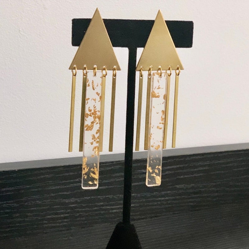 Dangle Clip Earrings - Etsy